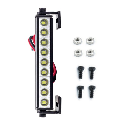 5-14.8V LED Roof Light Bar for Axial SCX10 II Traxxas TRX4 Redcat GEN8 ...
