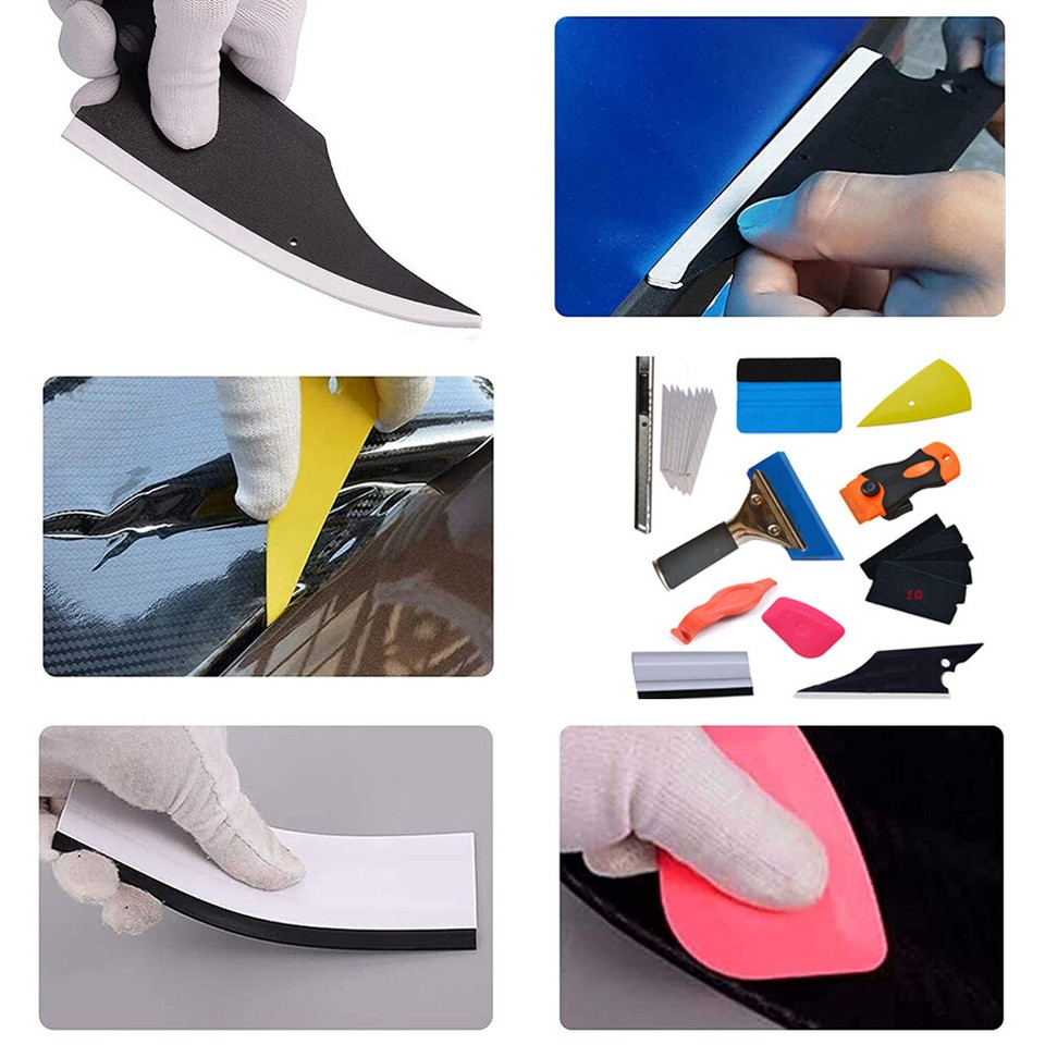 Window Tint Tools Kit Car Film Tinting Scraper Squeegee Vinyl Wrap ...