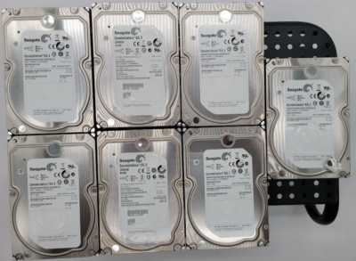 Lot of 7 Seagate Constellation ES.3 ST2000NM0023 2TB SAS Hard Drive | eBay