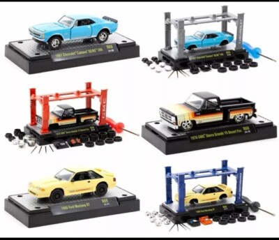 MODEL KIT RELEASE 65, 3 PIECE CAR SET 1/64 DIECAST MODELS M2 MACHINES ...