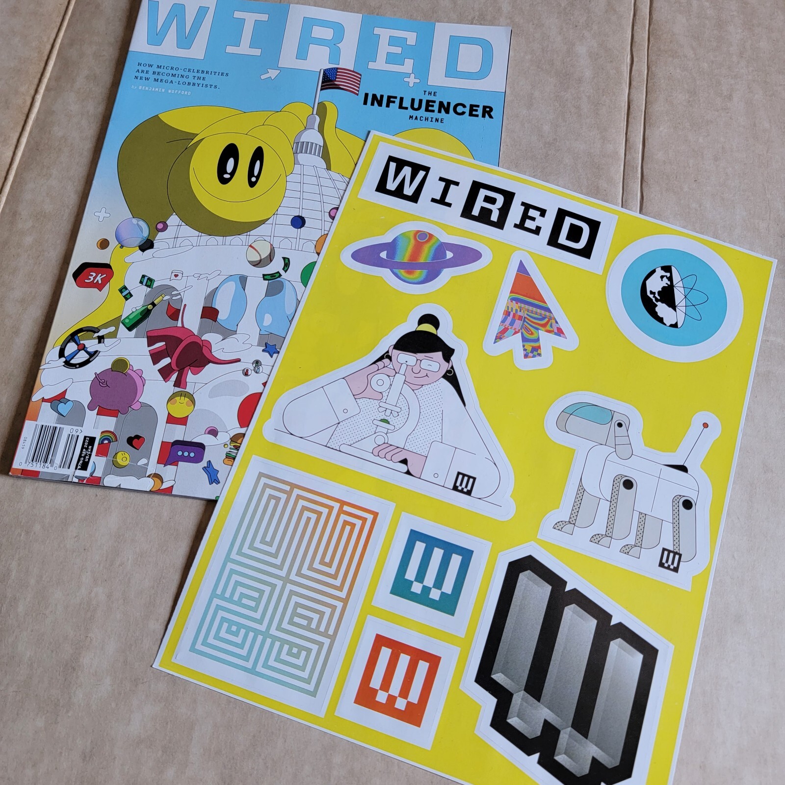 WIRED MAGAZINE - SEPTEMBER 2022 - With Limited Edition Wired Stickers ...
