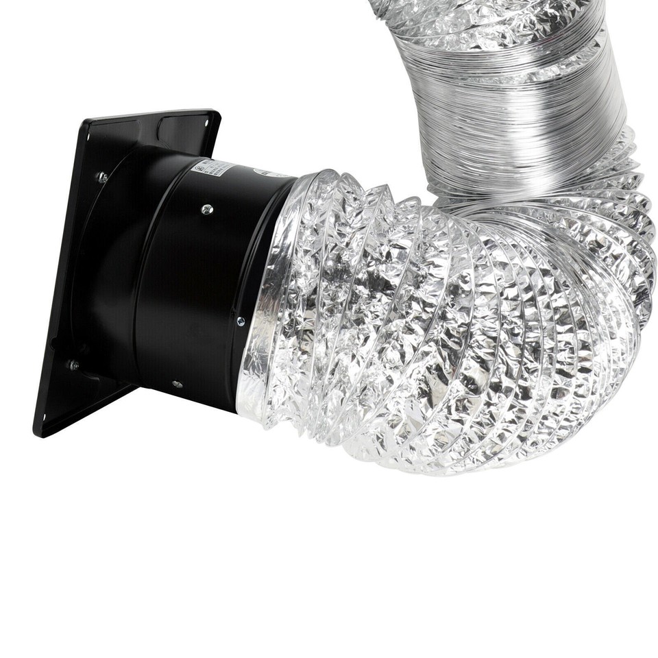 4" 6" 7" 8" 10" Exhaust Fan Ventilation Extractor Fan Wall-Mounted ...