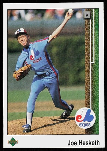 1989 Upper Deck Joe Hesketh Montreal Expos #60 | eBay
