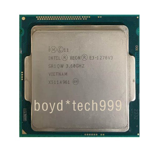 Intel Xeon E3-1276 V3 3.6 GHz CPU 4Cores 8Threads LGA 1150 3600 MHz ...