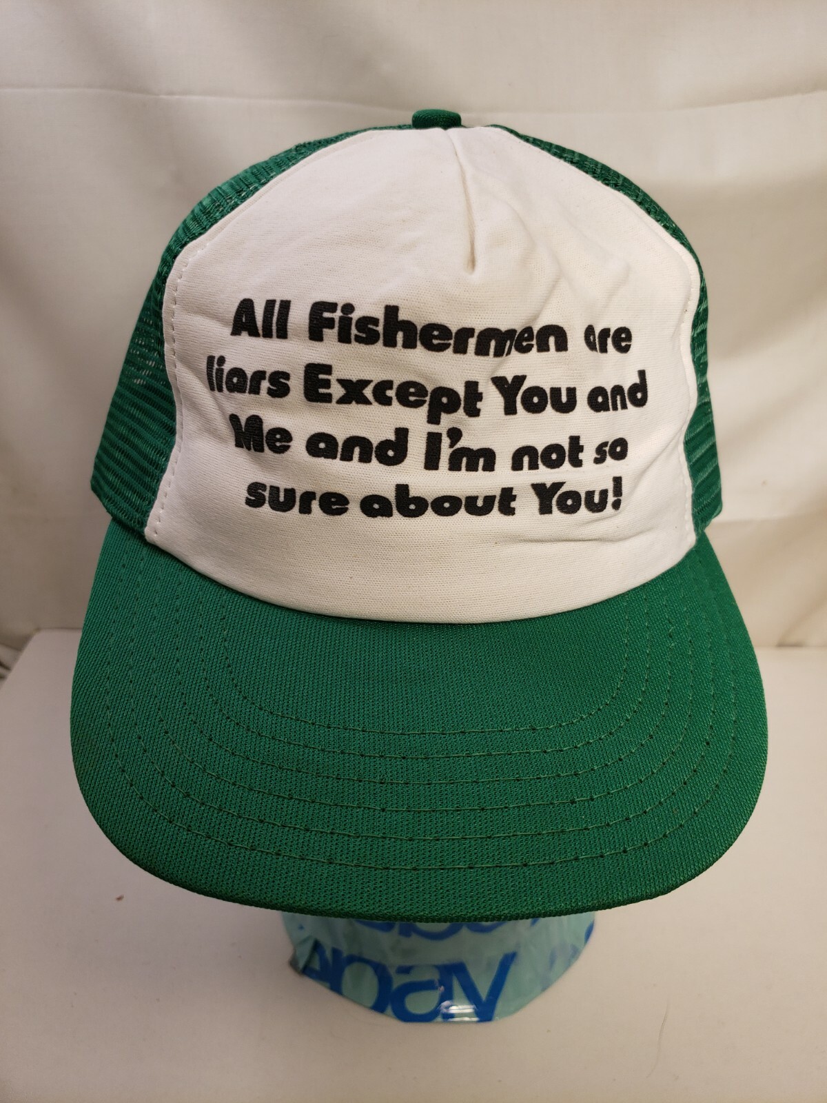 Vintage Fishing Humor All Fishermen are Liars Trucker Hat USA | eBay