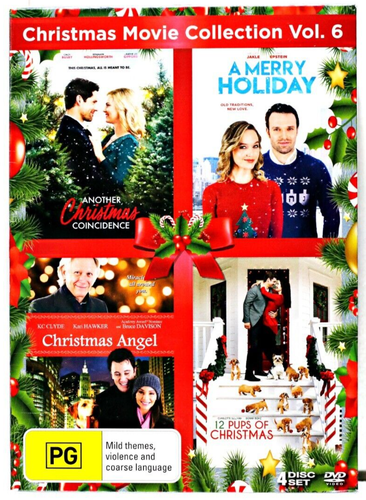 Christmas Movie Collection Vol. 6 : 4 DVD Set Region 4 New Sealed ...