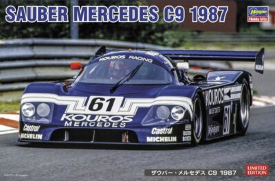 Hasegawa 20753 1/24 Group C Car Model Kit Kouros Sauber Mercedes Benz ...
