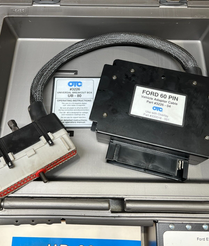 OTC Universal Breakout Box UB-80 W/ Ford 60 Pin Adapter | eBay