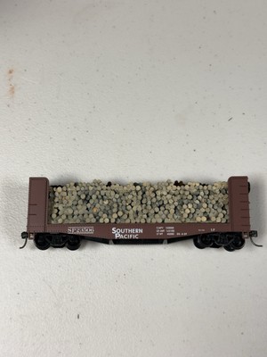 HO SCALE SOUTHERN PACIFIC SP 23506 PULPWOOD FLAT CAR | eBay