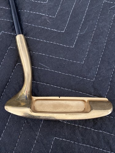Vintage Northwestern 24K Gold Plated Putter RH 34” Good Grip Vintage ...