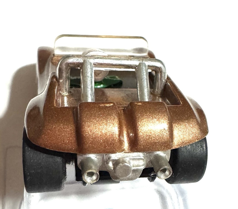 RARE 1972 TYCO PRO No. 8809 Metallic Gold Dune Buggy HO Slot Car Beauty ...