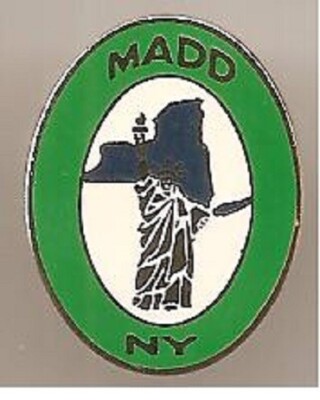 Pick 1 circa 1990's MADD metal cloisonne pin: New York or Maryland | eBay