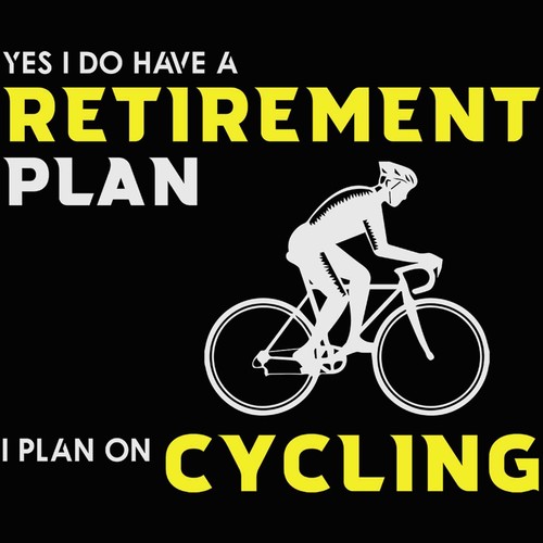 Retirement Plan V2 Cycling Bicycle Bike - Funny Womens T-Shirt Tshirt ...