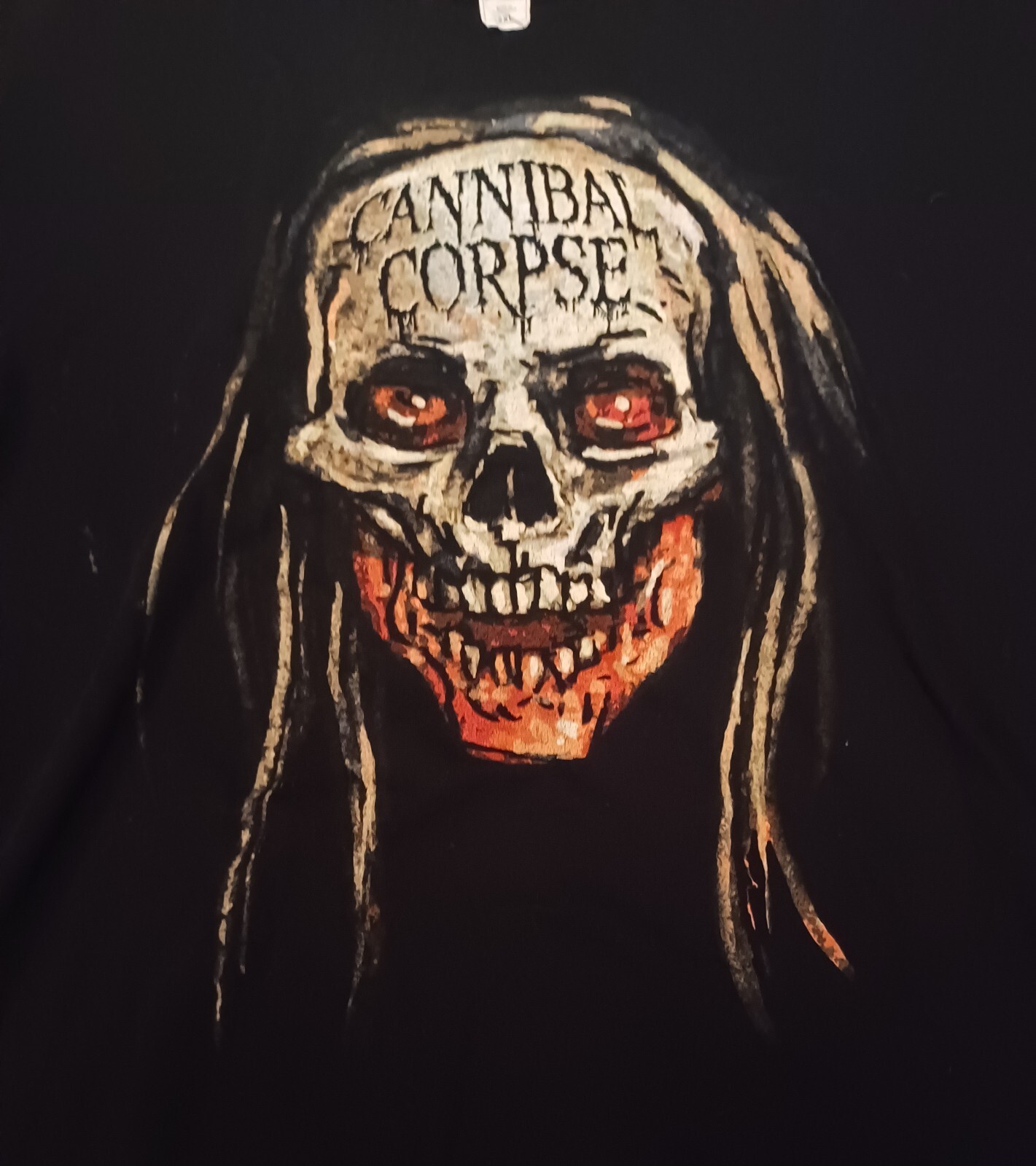 Vintage Cannibal Corpse Rotting Skull Death Metal Ban… - Gem