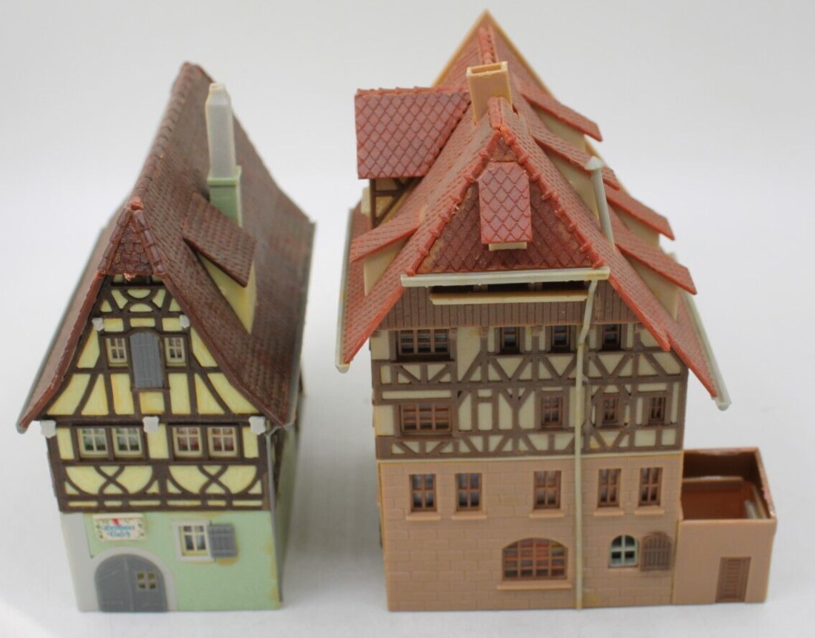 2 x Fachwerkhaus Spur N Altstadt Modelleisenbahn -103 | eBay.de
