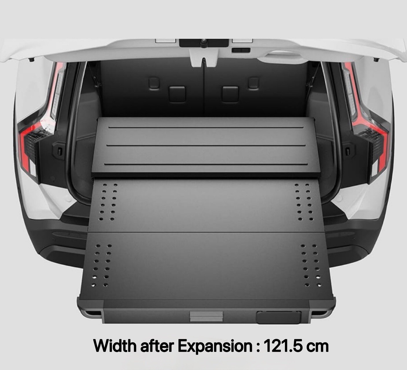 KIA EV9 Expandable Table / Tray 220~230V | Genuine OEM | Aluminum
