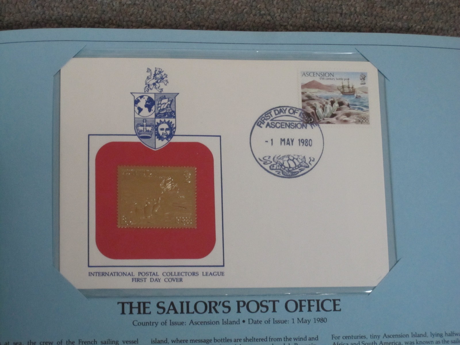 Royal International Gold Collection Album - Official FDC & Proof Medals ...