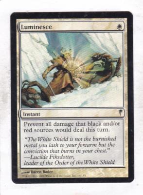 Magic: MTG: Coldsnap: Foil: Luminesce | eBay