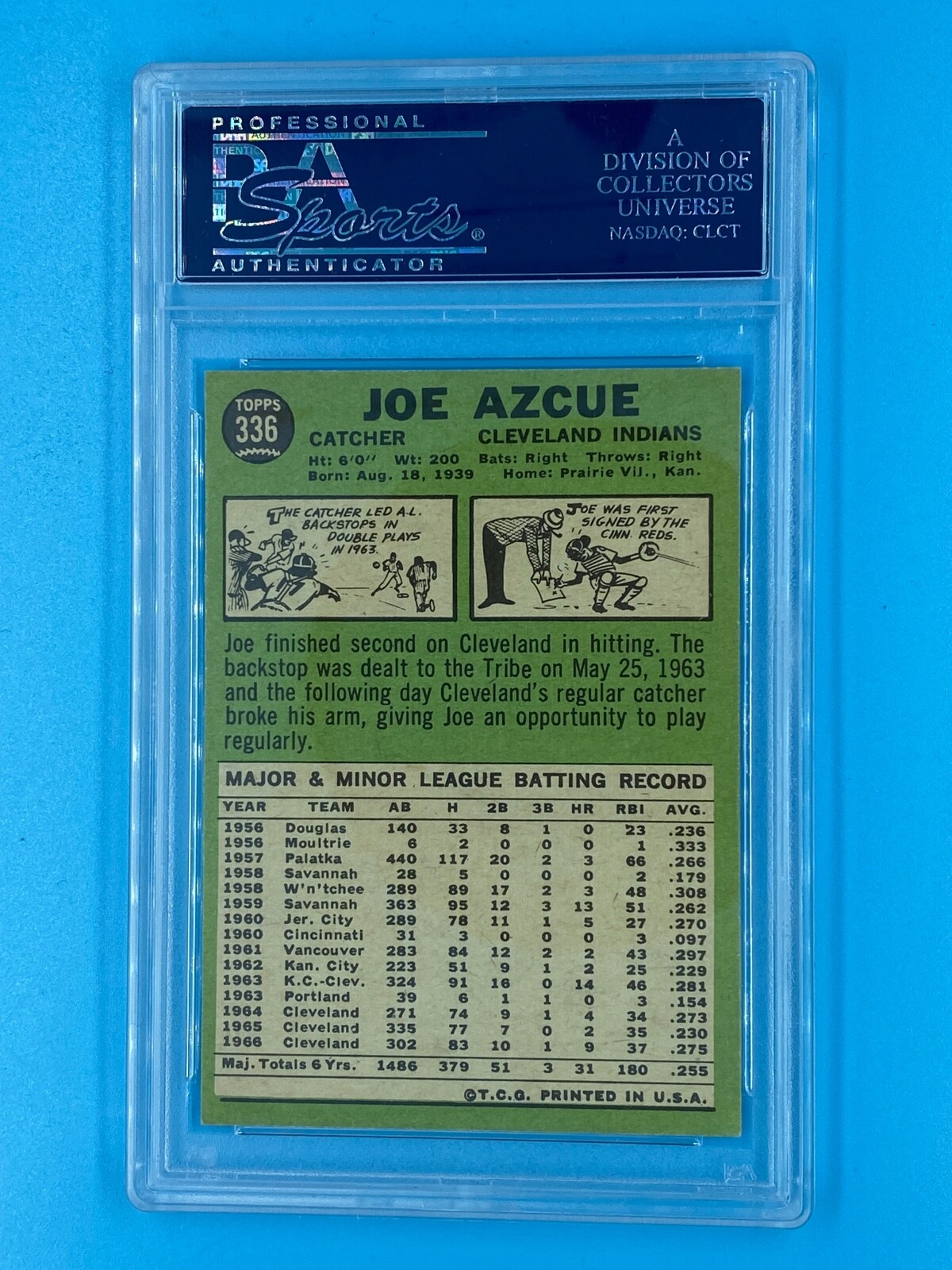 1967 Topps - #336 Joe Azcue for sale online | eBay