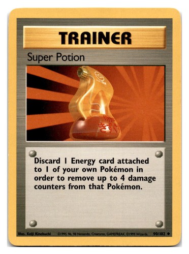 Super Potion #090/102 Base Set Pokemon tcg | eBay