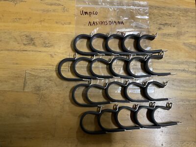 Umpco Cushioned Loop Clamp NAS1715D19NH Lot of 21 | eBay