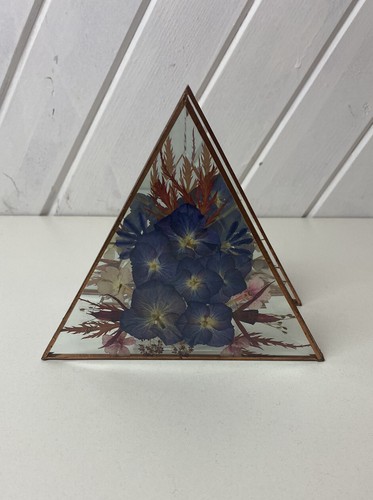 Violet Pressed Flower Snapdragon Pacific Paper Decor Napkin Holder | eBay