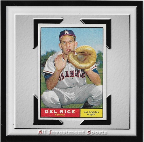 1961 Topps DEL RICE #448 NM-MT *sharp baseball card for set* DD17 | eBay