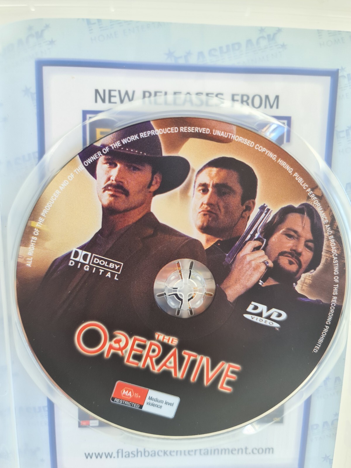The Operative - Brian Bosworth ( DVD,1998) *MONEY BACK GUARANTEE* *FAST ...