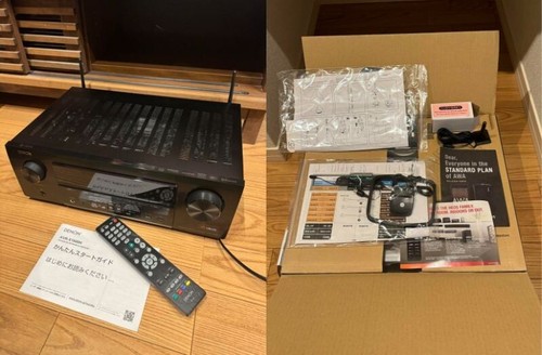 Denon AVR-X1500H AV Amplifier 7.2ch Surround Receiver 100V 4K Ultra HD ...