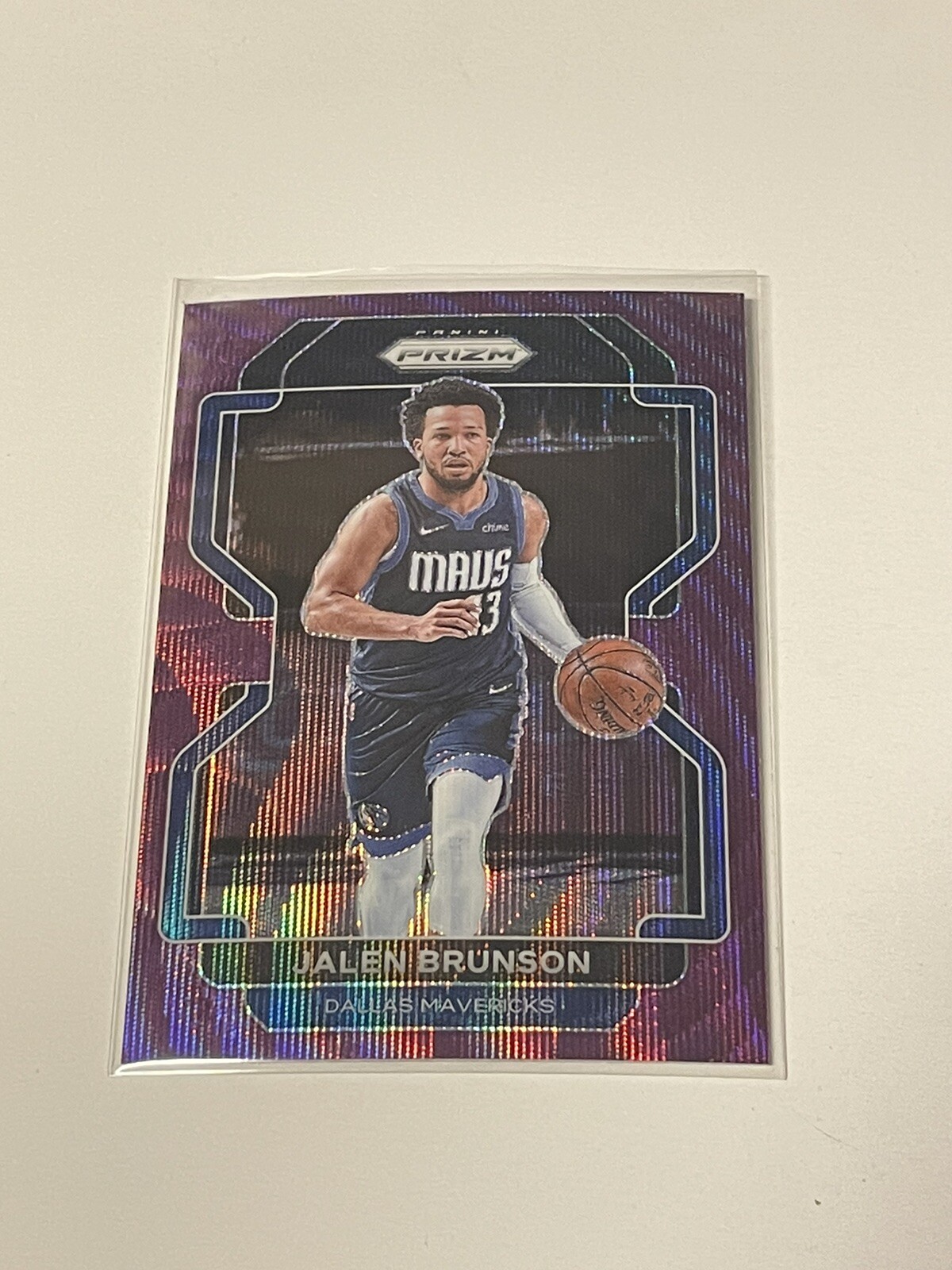 2021-22 Panini Prizm Pink Wave #144 Jalen Brunson **023308 | eBay