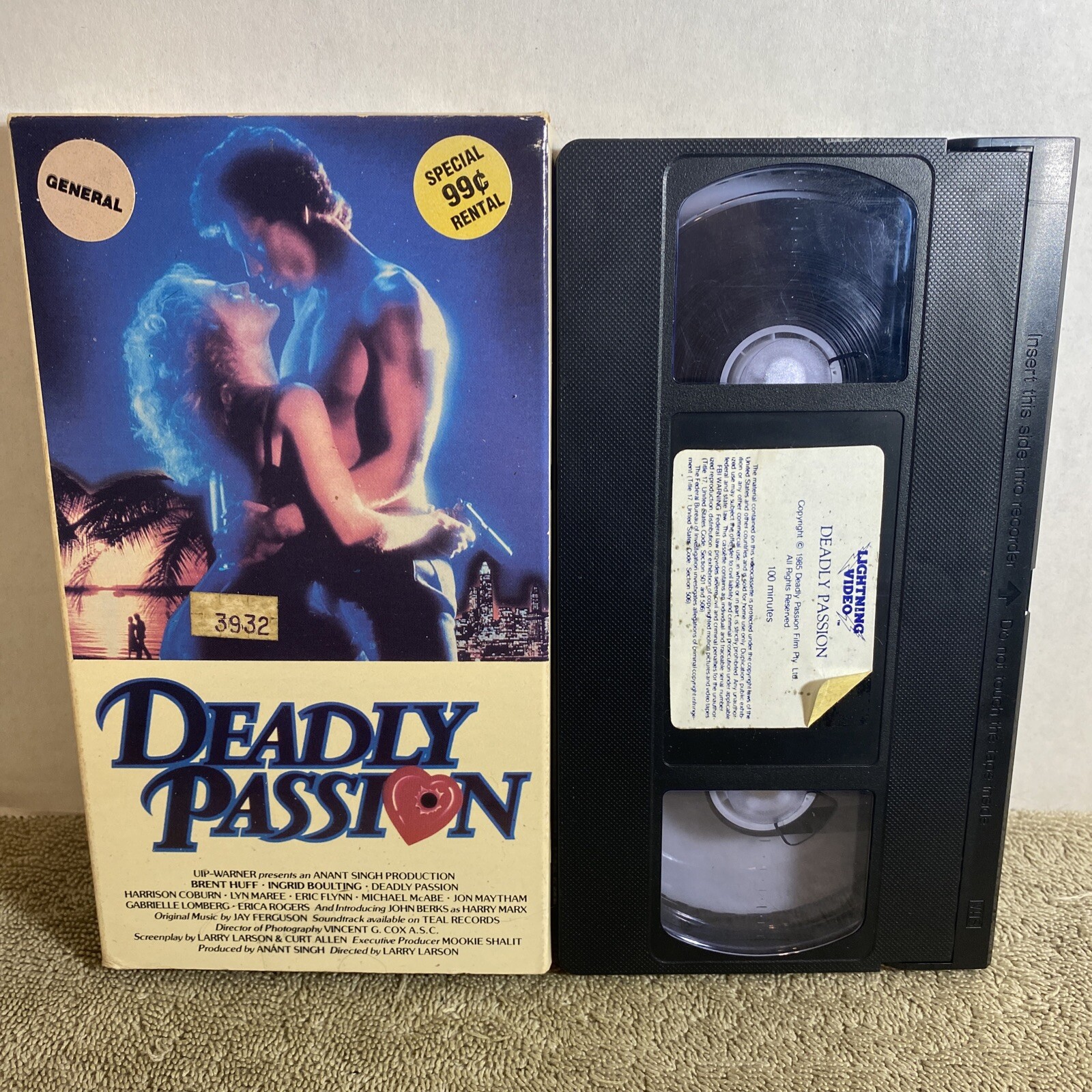 Deadly Passion (VHS) for sale online | eBay