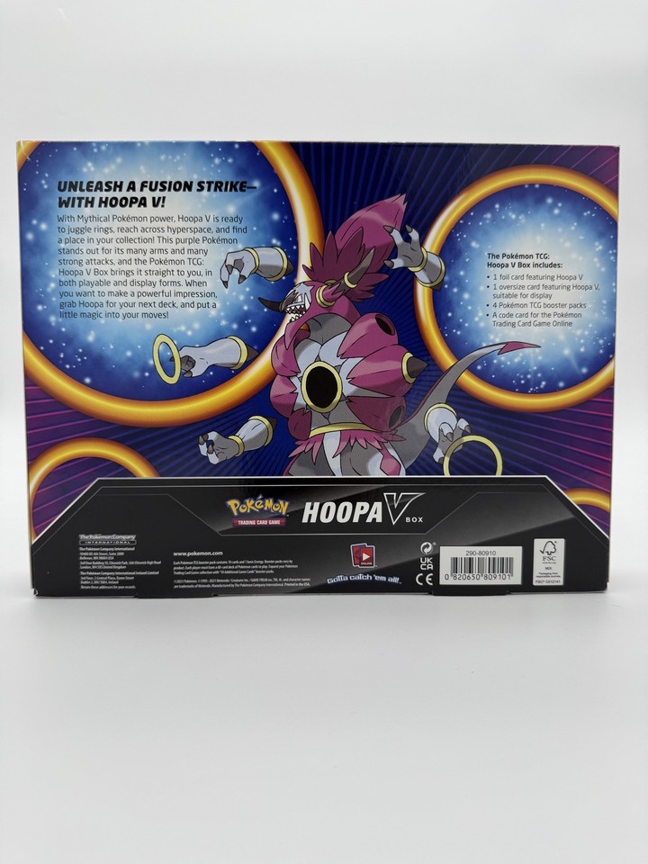 Pokemon Hoopa V Box from Pokémon Center! | eBay