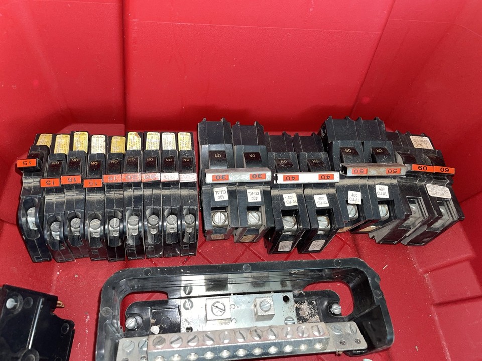 Federal Pacific Breaker/Panel Lot | eBay