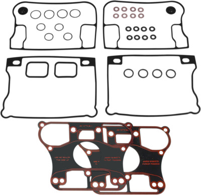 James Gasket Rocker Box Gasket Kit 17042-92-X fits Harley 1992-99 ...