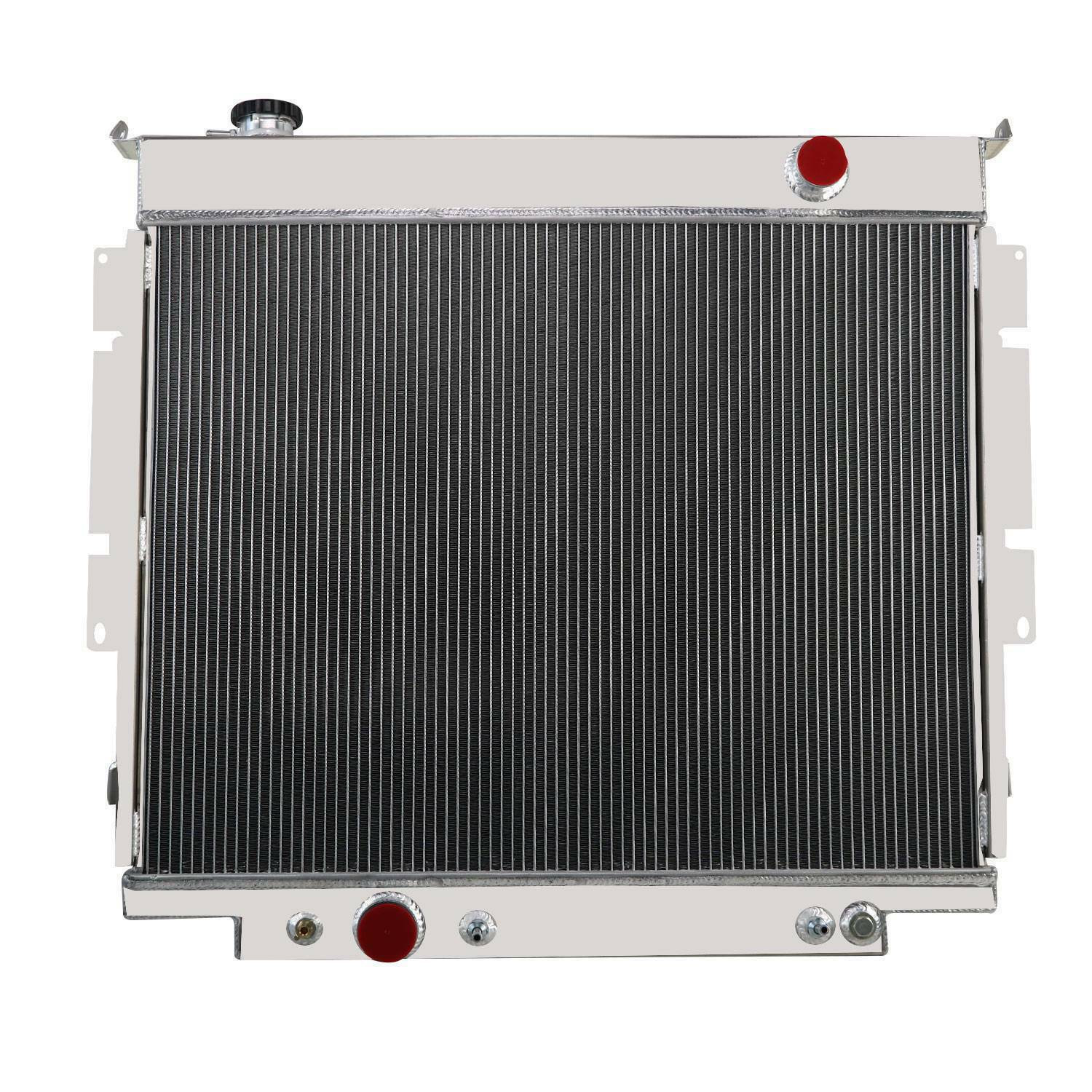 4Row Radiator For 1983~1996 84 85 86 87 Ford F150 F250 F350 F59 6.9L 7 ...