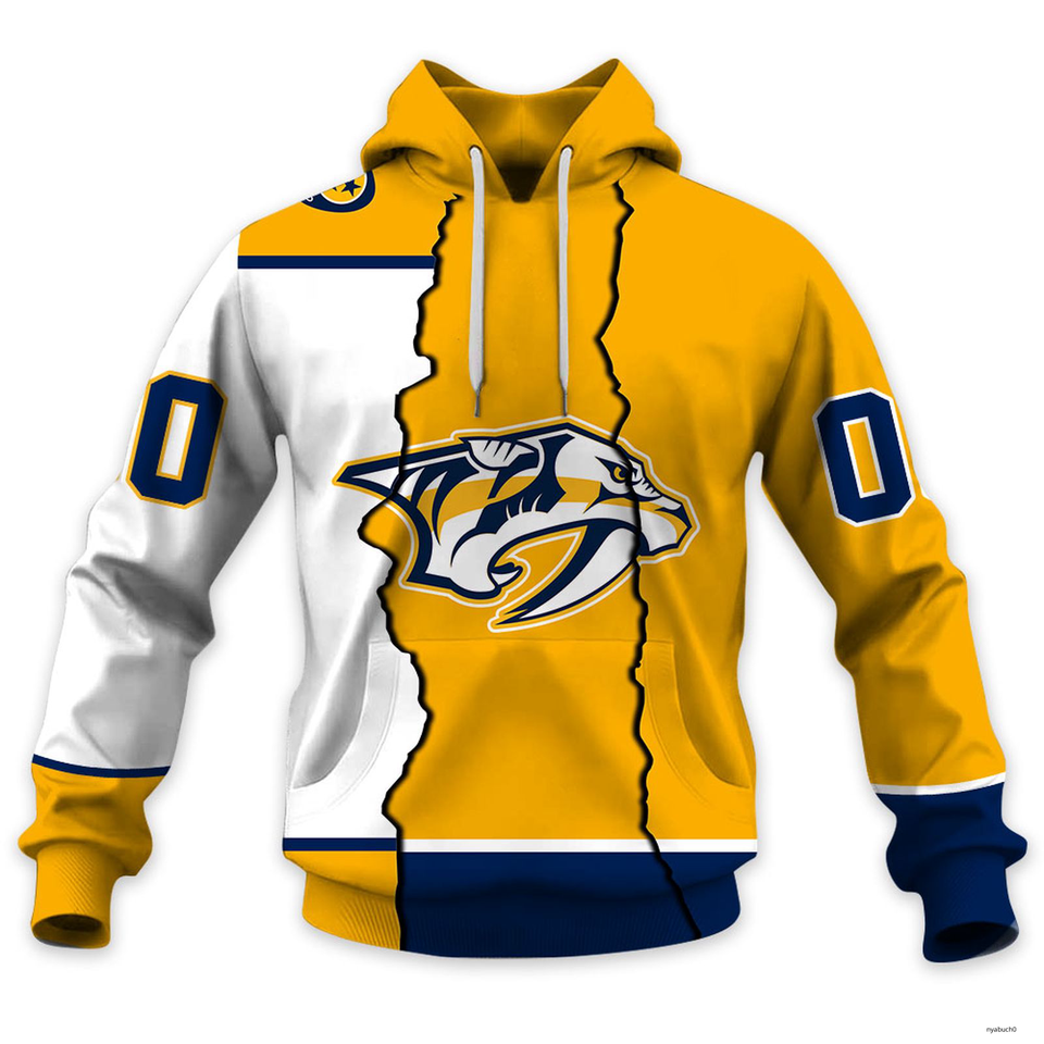 Nashville Predators Hoodie Personalize Hockey Team Christmas Gift ...