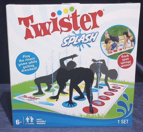 Hasbro Twister Splash Water Game for Kids Backyard Sprinkler Outdoor ...