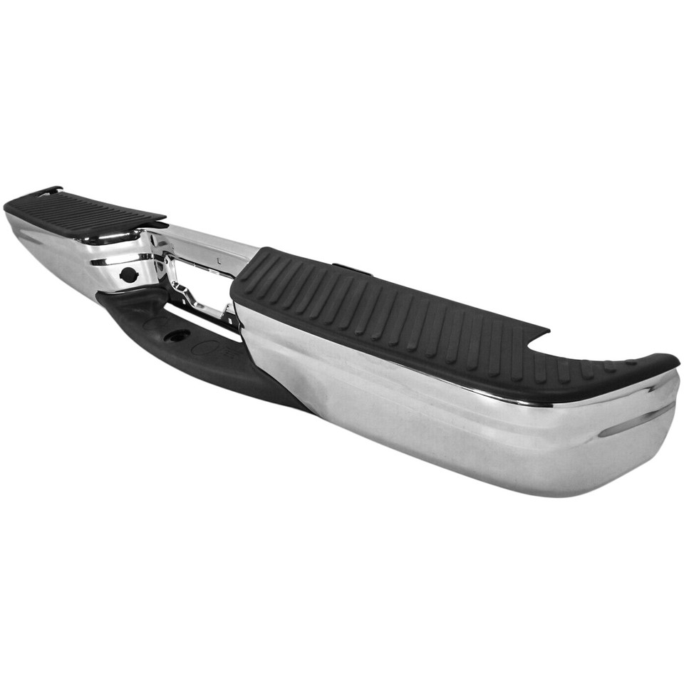 Rear Bumper Step Bumper Chrome For 97-03 Ford F-150 Styleside 97-03 ...
