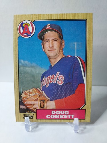 1987 Topps Baseball #359 Doug Corbett California Angels | eBay