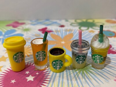 Lps 5 PC Starbucks Accessory Lot LPS LOL BARBIE MLP MH Accessories | eBay