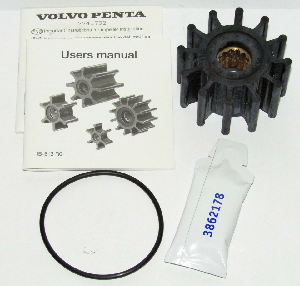 NEW VOLVO PENTA MARINE BOAT IMPELLER KIT PART NO. 21951348 | eBay