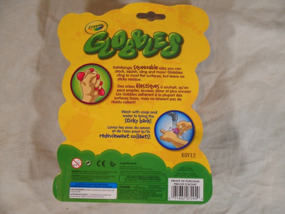 New Crayola Globbles Fidget Squish Toy Stress Ball Jukers Tik Tok Slime ...