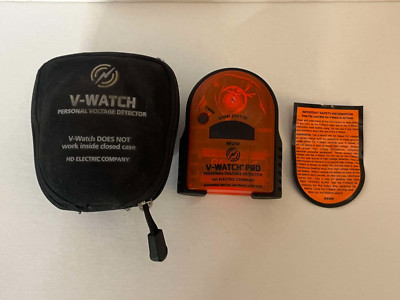 V-WATCH PRO PERSONAL VOLTAGE DETECTOR MODEL VWP-20 WITH CASE | eBay