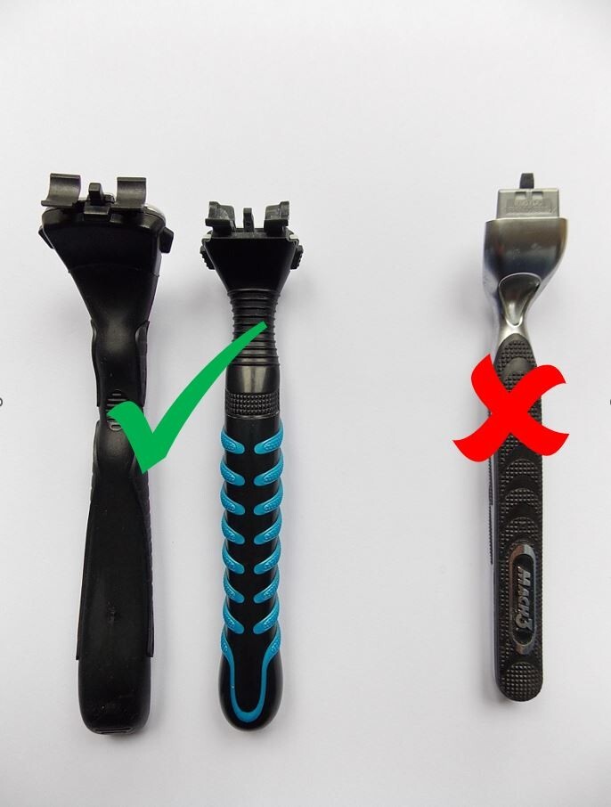 Tri-Flexxx Triple Blade 10 Razor Blades to fit Gillette Sensor, Sensor ...