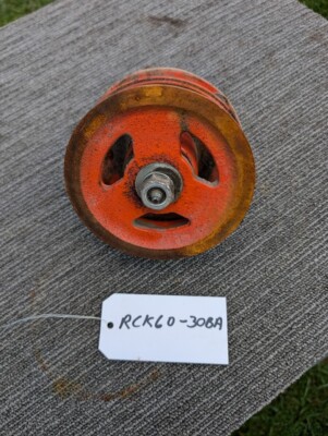 Kubota RCK60 Blade Spindle Assembly-Spindle Shaft, Pulley, Bearings ...