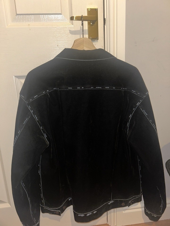 John Elliott Thumper Jacket Type II Crush Flock Black Mens Large ...