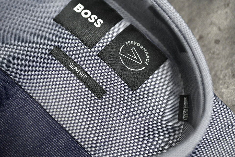 Hugo Boss Mens Hank Kent Travel Slim Fit Performance Stretch Dress ...