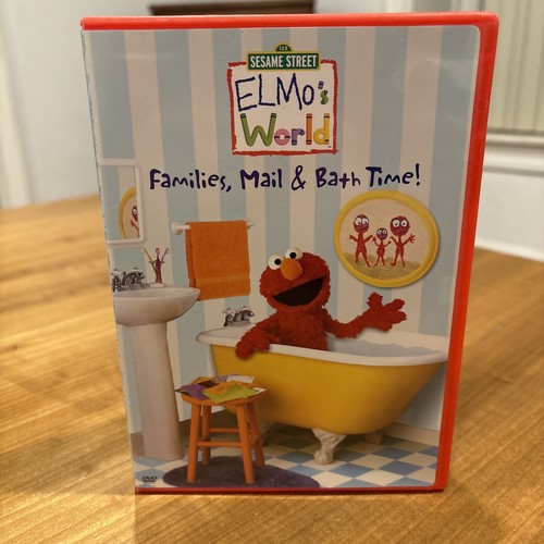 Sesame Street Elmo's World Families Mail and Bath Time DVD 3 Episode M1 ...