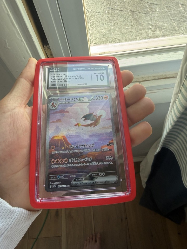Pokemon 151 Charizard EX Charmeleon Charmander Japanese CGC 10 Set | eBay