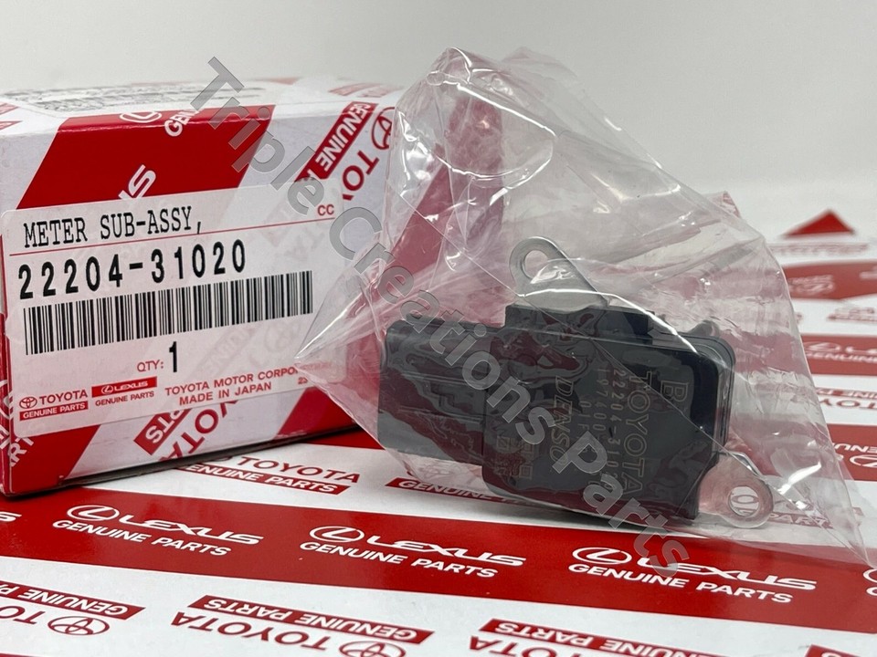 Toyota Genuine 22204-31020 Meter Sub-Assy Intake Air Flow 2220431020 ...